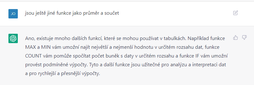 Chat S Umělou Inteligencí Nás Naučil Funkce S 61 Pravděpodobností Ty Brďo